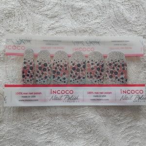 Incoco | Makeup | 22 Drama Queen Incoco Nails Pink Purple Glitter | Poshmark
